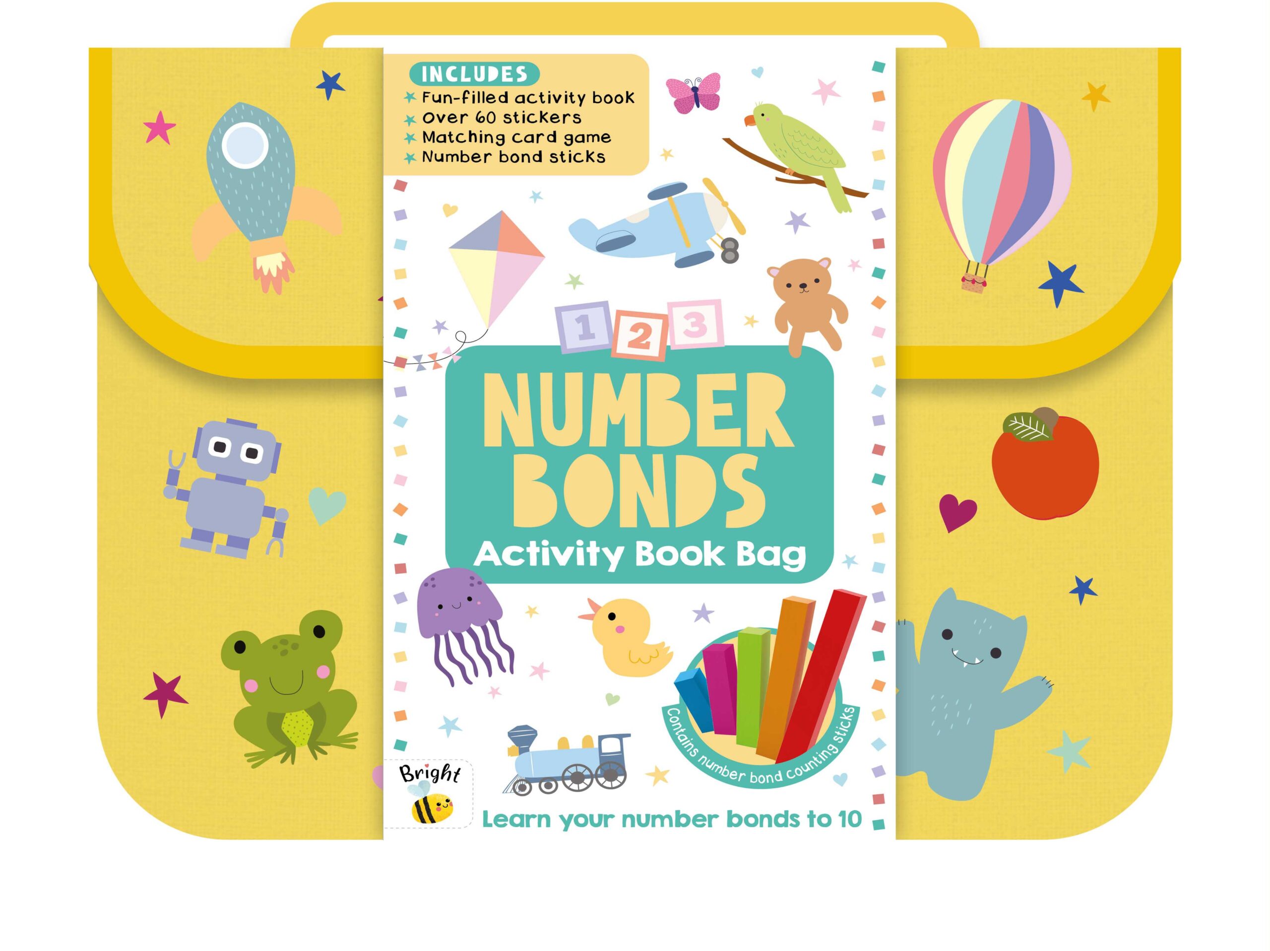 Bright Bee Number Bonds Activity Book Bag – Igloo Books